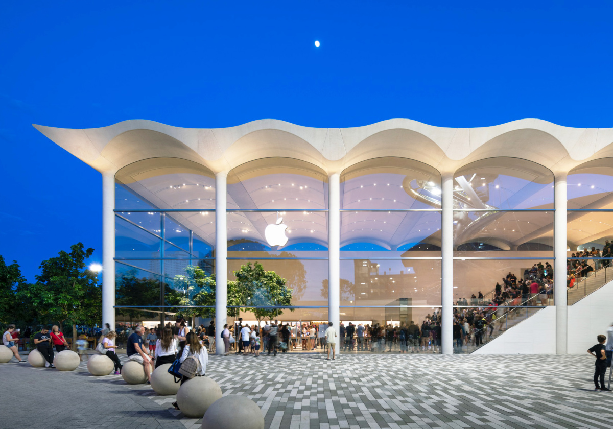 Apple Store von Foster + Partners in Miami / Aus Liebe zum Beton ...