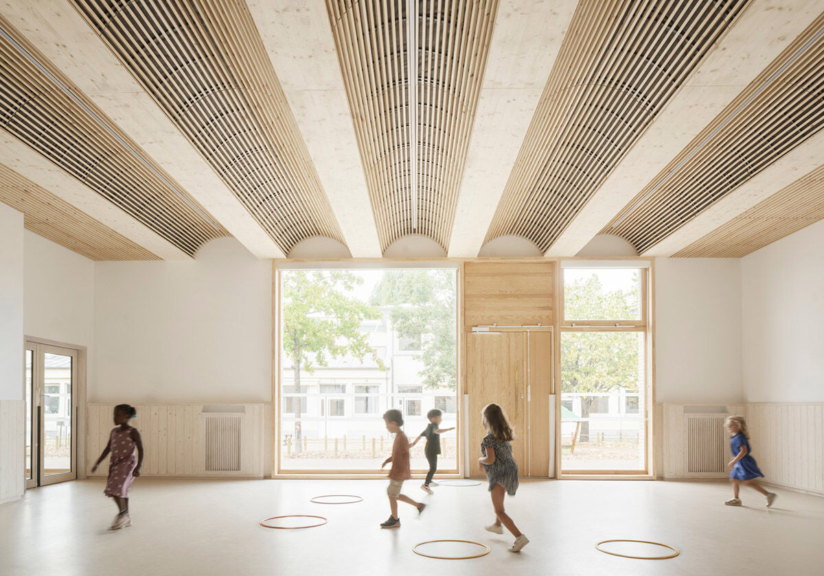Schulerweiterung in Versailles von Atelier Serge Joly Architectes ...