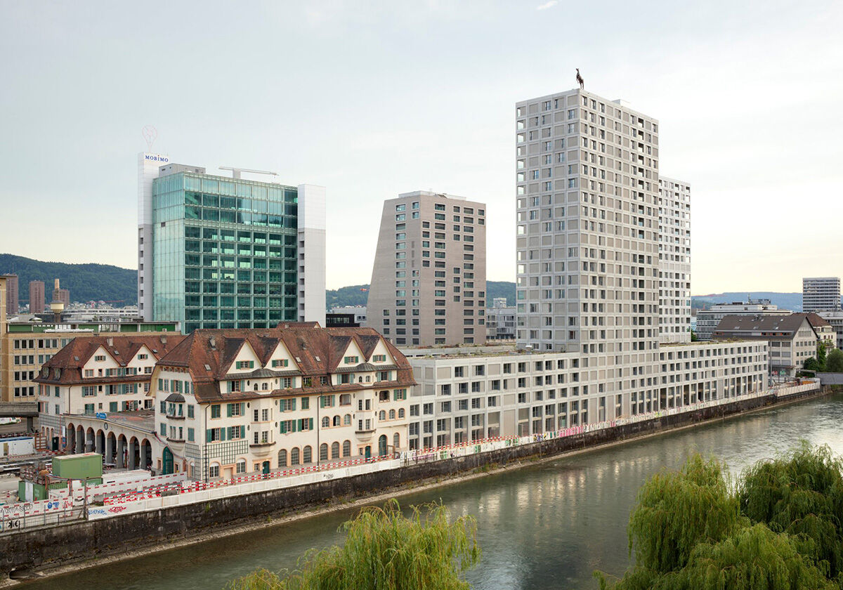 Tramdepot und Wohntürme in Zürich von Morger Partner Architekten ...
